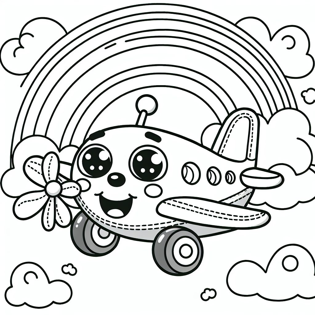 Free airplane Color Book - 14 Coloring Pages - Exciting Airplane ...