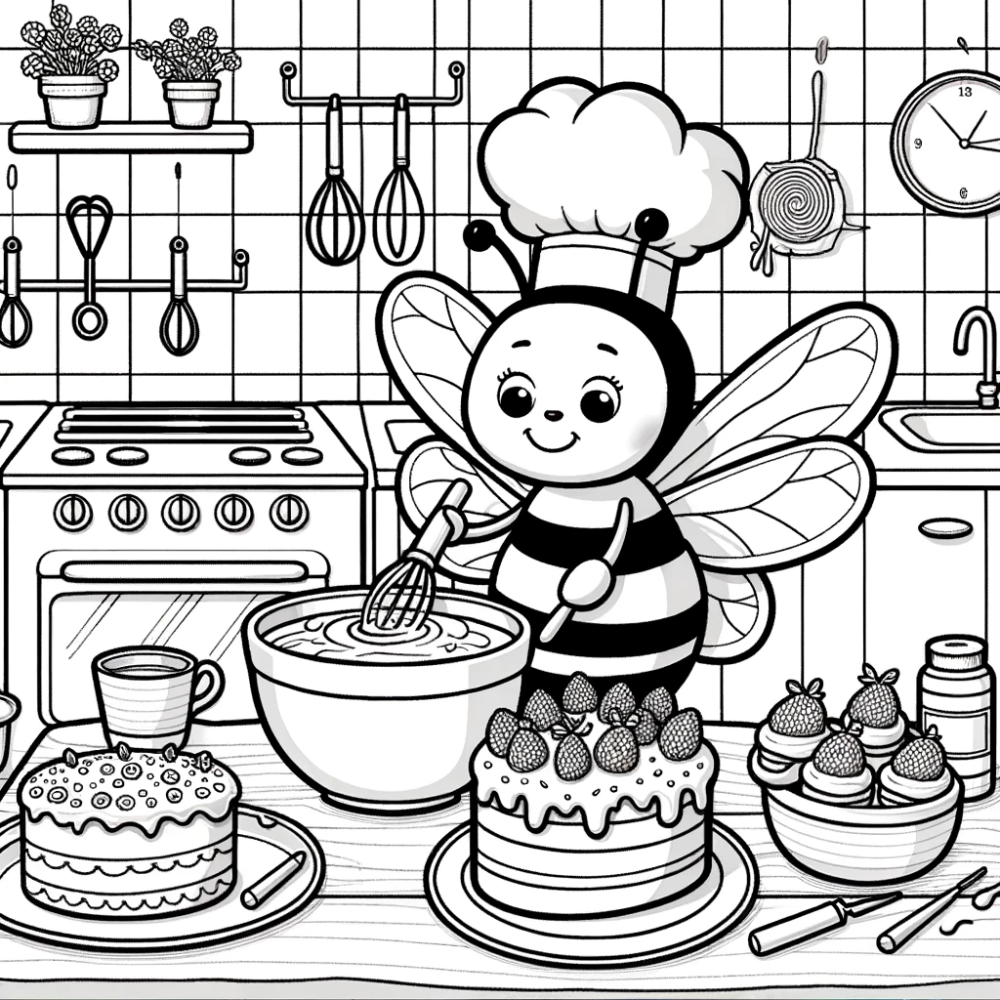 Free bee Color Book - 17 Coloring Pages - Buzz into Creativity with Our ...