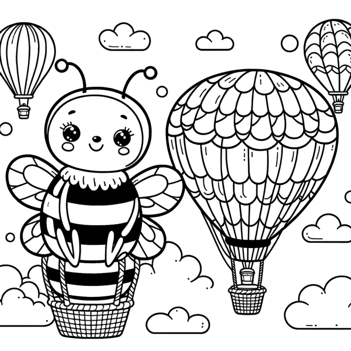 Free bee Color Book - 17 Coloring Pages - Buzz into Creativity with Our ...