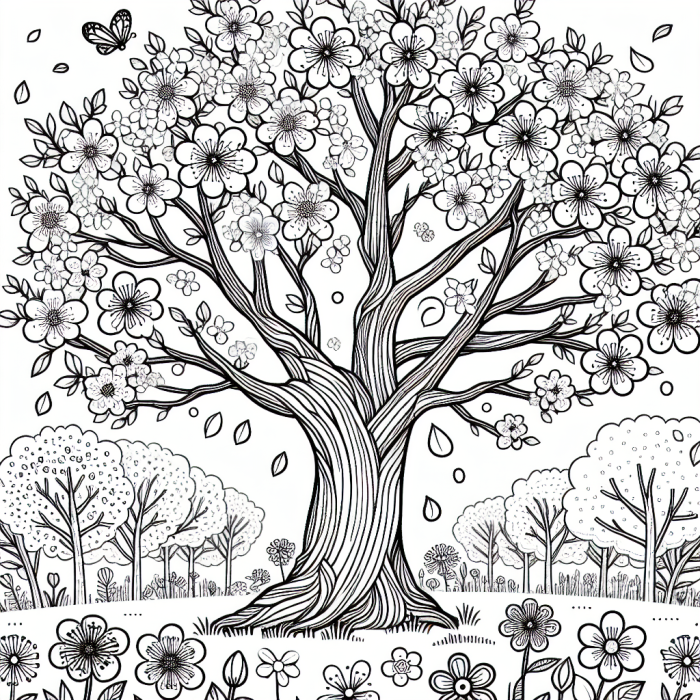 Free blossom Color Book - 15 Coloring Pages - Blossom Coloring Pages ...