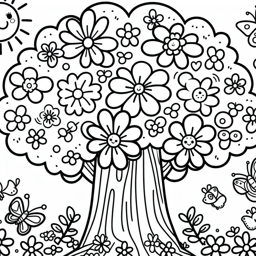 Free blossom Color Book - 15 Coloring Pages - Blossom Coloring Pages ...