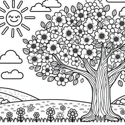 Free blossom Color Book - 15 Coloring Pages - Blossom Coloring Pages ...