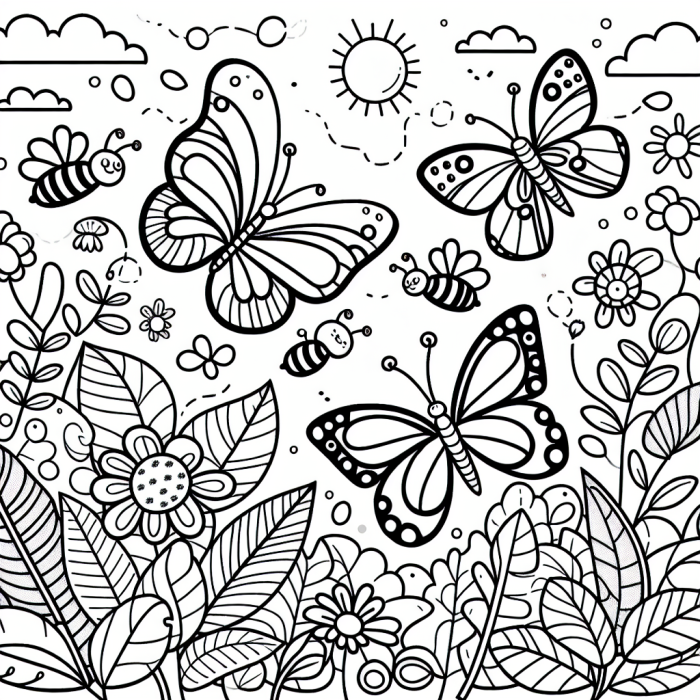 Free butterfly Color Book - 15 Coloring Pages - Explore Our Beautiful ...