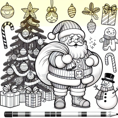 Free Christmas coloring page Color Book - 14 Coloring Pages - Festive ...