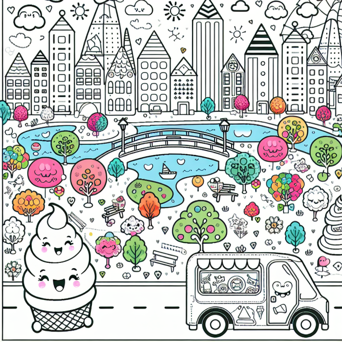 Free city coloring page Color Book - 15 Coloring Pages - Explore Our ...