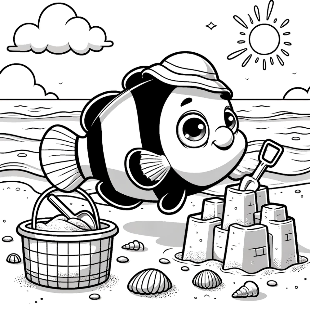 Free Clownfish Color Book - 38 Coloring Pages - Dive into the World of ...