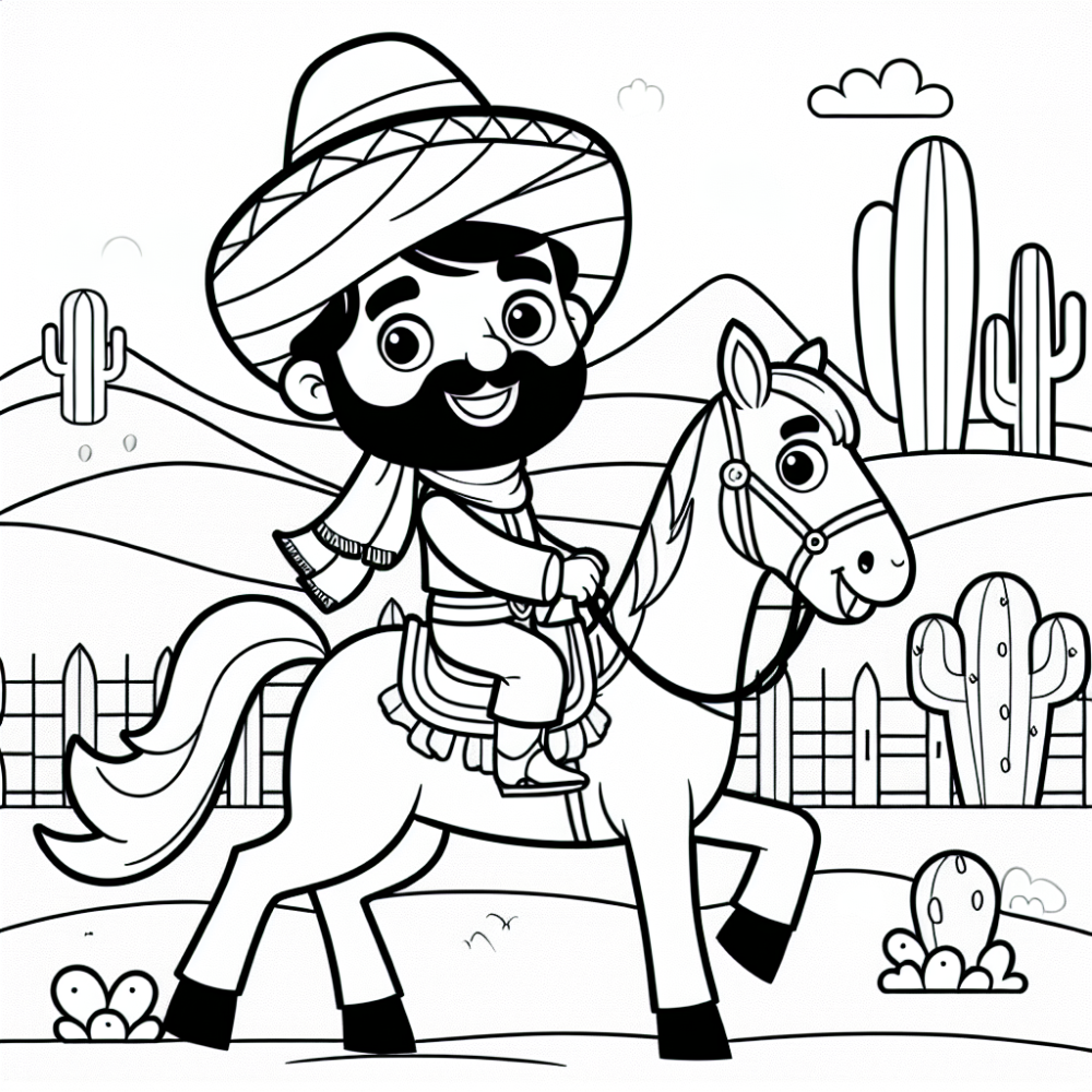 Free cowboy Color Book - 15 Coloring Pages - Explore Our Fun Cowboys ...