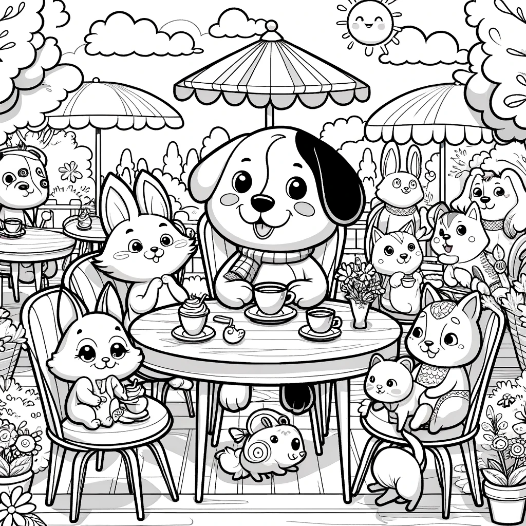 Color Pages for Kids and Adults