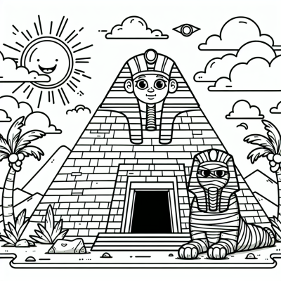 Free egypt Color Book - 15 Coloring Pages - Explore the Wonders of ...
