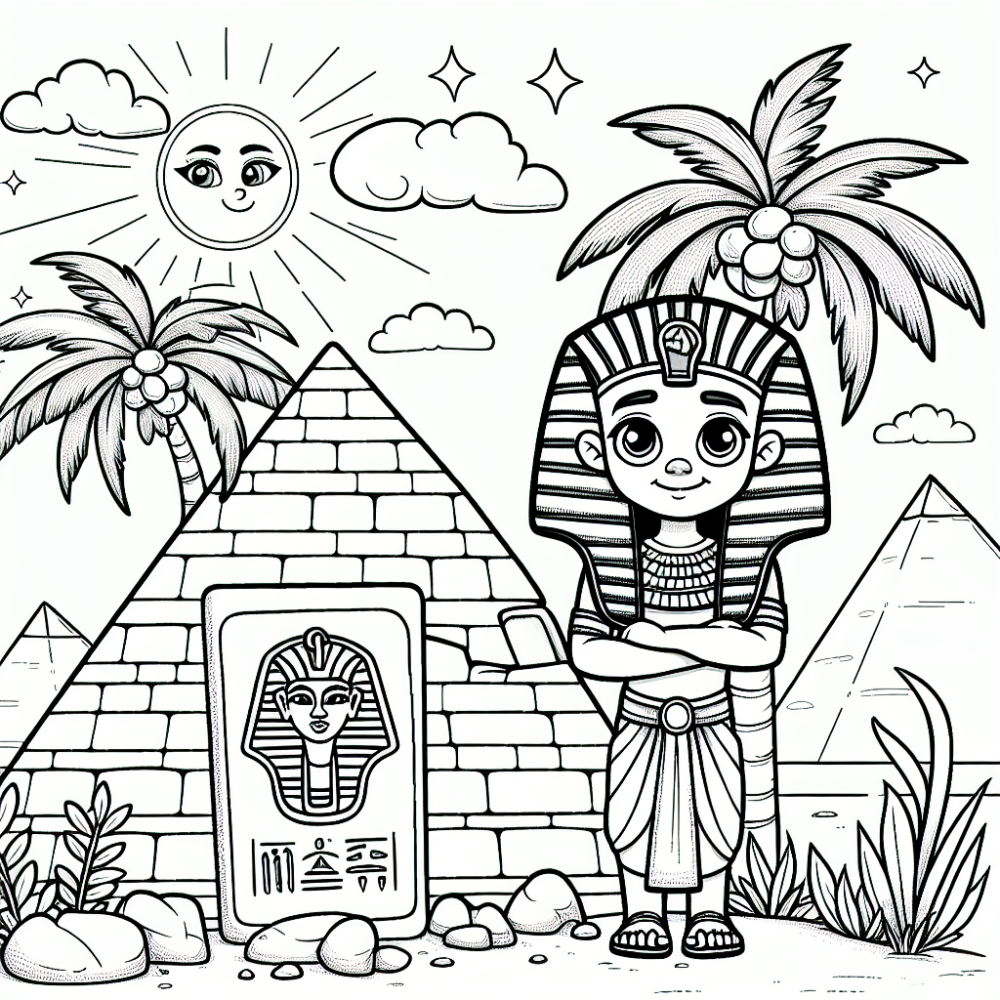 Free egypt Color Book - 15 Coloring Pages - Explore the Wonders of ...