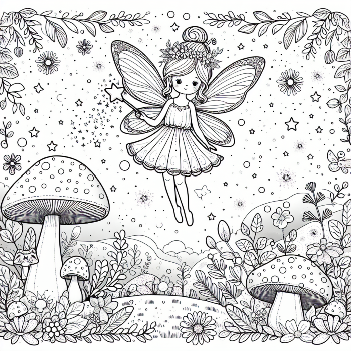 Free fairy Color Book - 15 Coloring Pages - Explore the Magical World ...