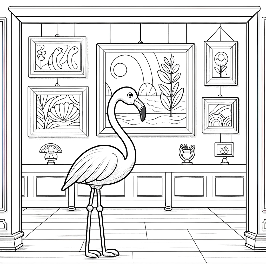 Free flamingo Color Book - 40 Coloring Pages - Flamingos Coloring Pages ...