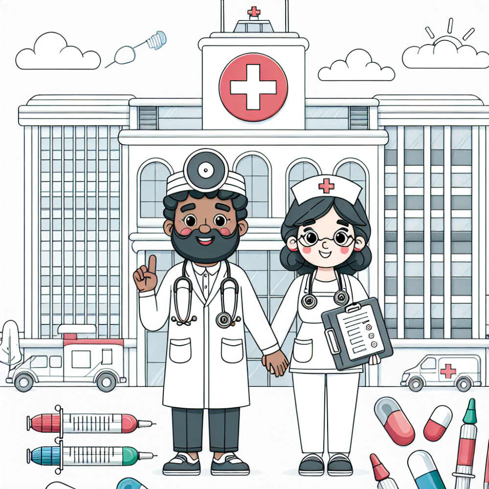 Free health and medicine coloring page Color Book - 15 Coloring Pages ...