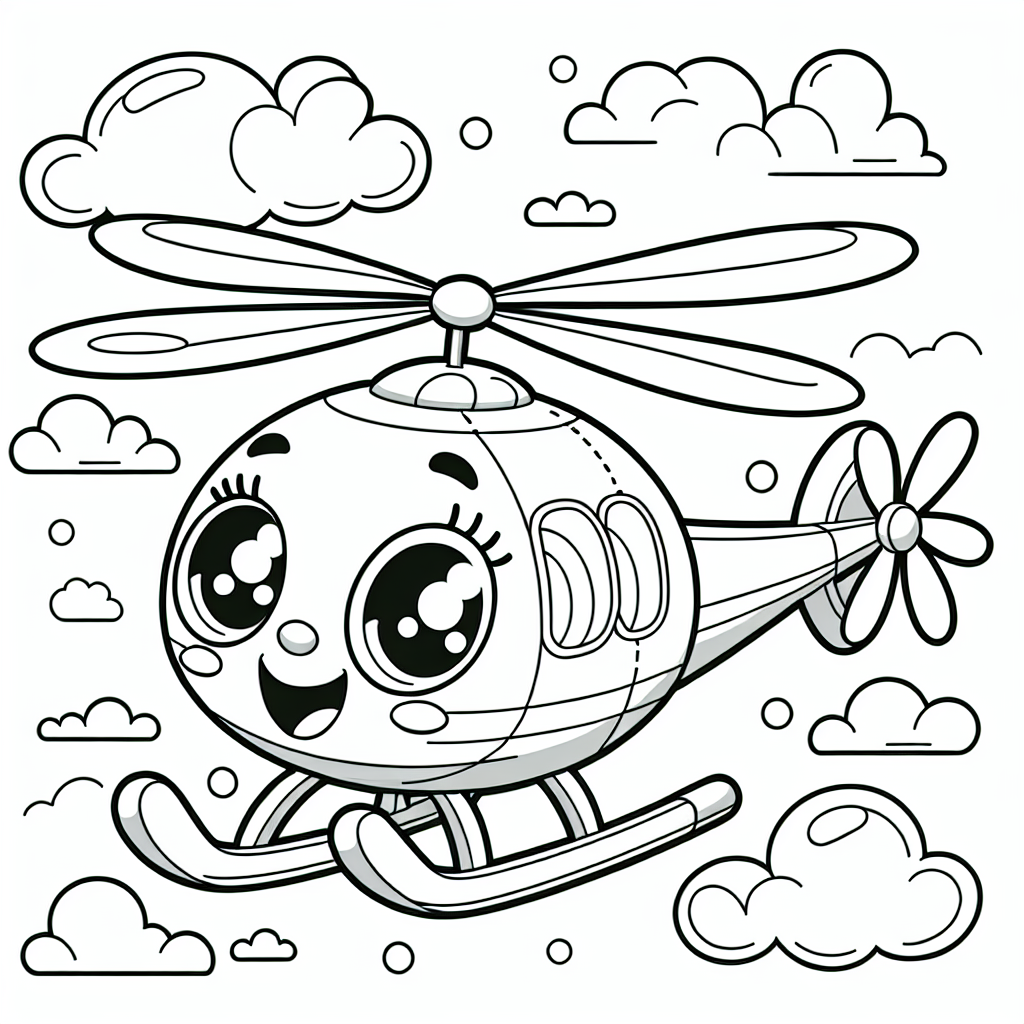 Free helicopter Color Book - 15 Coloring Pages - Helicopter Coloring ...