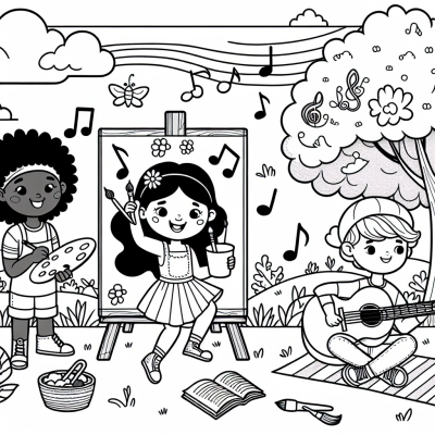 Free hobby coloring page Color Book - 15 Coloring Pages - Explore Our ...