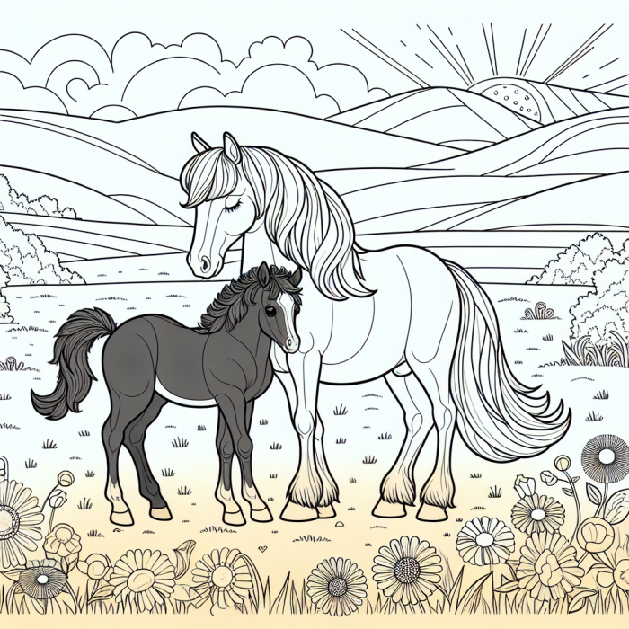 Free horse Color Book - 15 Coloring Pages - Explore Our Collection of ...