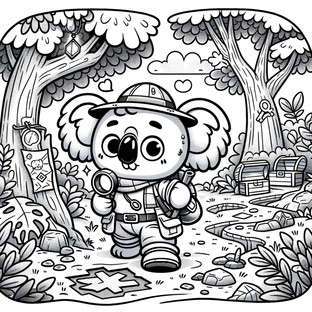 Free Koala Color Book - 40 Coloring Pages - Koala Coloring Pages | Fun ...