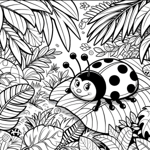 Free ladybug Color Book - 40 Coloring Pages - Discover the World of ...