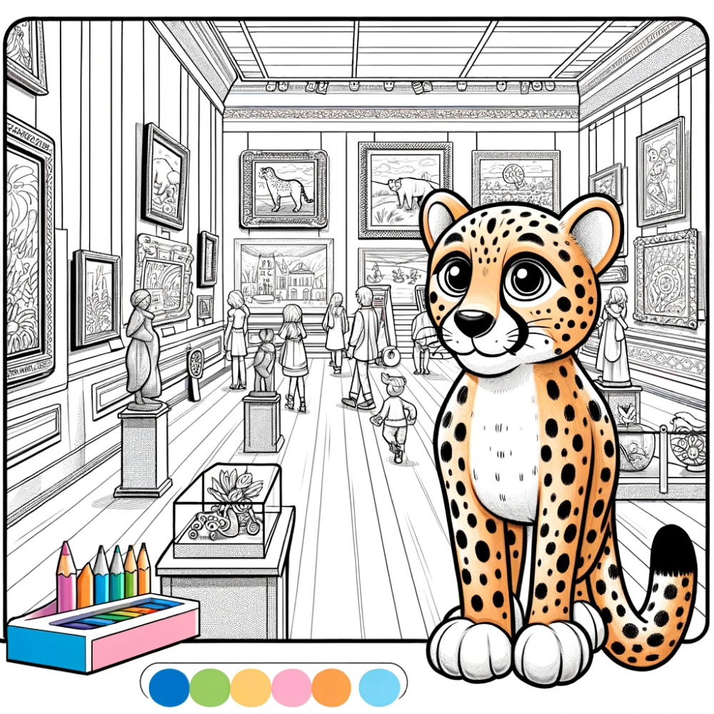 Free Leopard Color Book - 79 Coloring Pages - Leopard Coloring Pages ...
