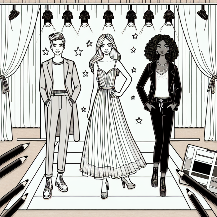 Free model Color Book - 14 Coloring Pages - Engaging Models Coloring ...