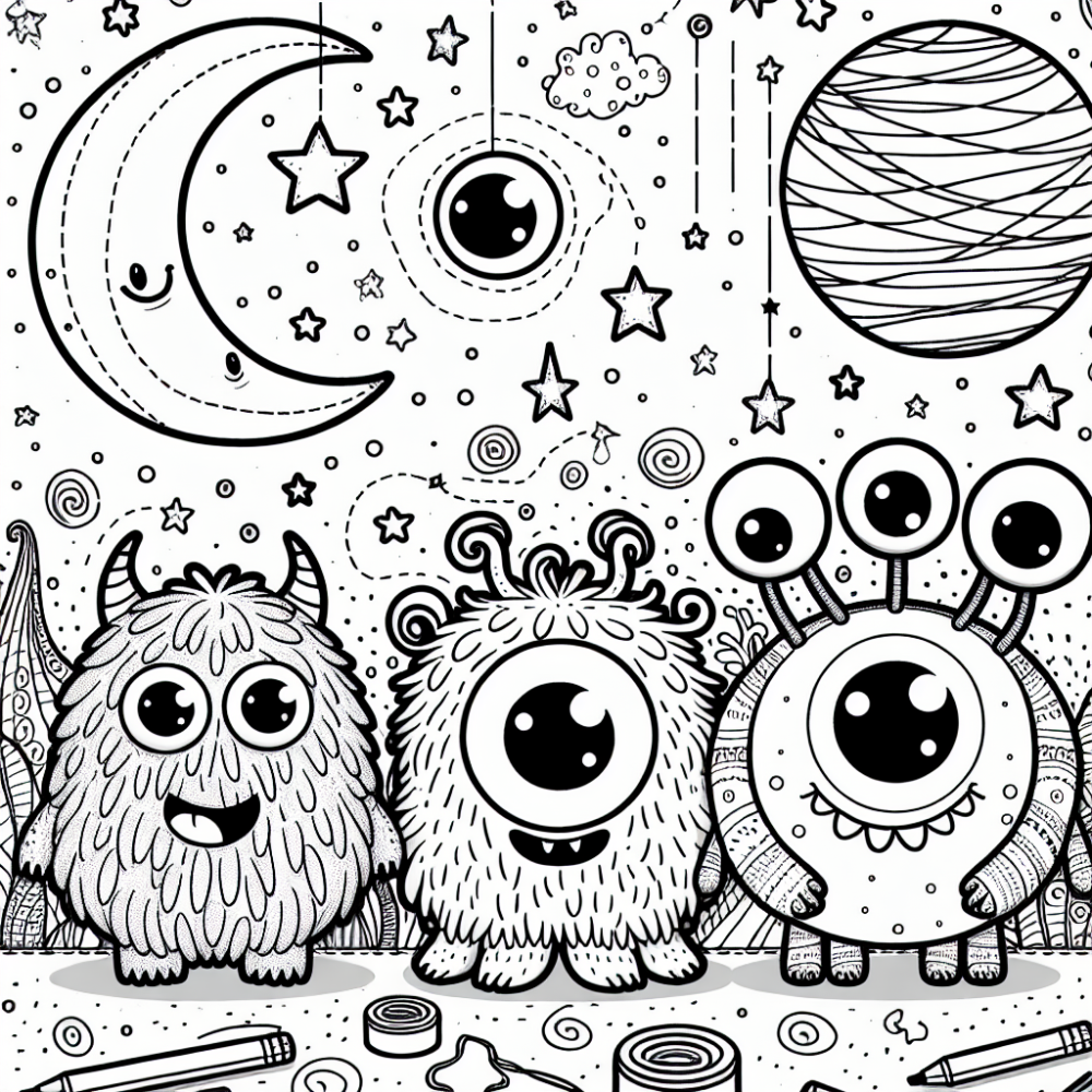Free monster Color Book - 15 Coloring Pages - Explore Our Fun and ...