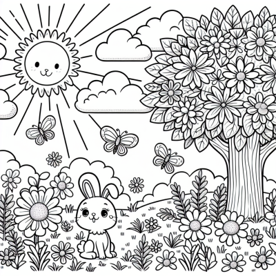 Free nature coloring page Color Book - 15 Coloring Pages - Discover the ...