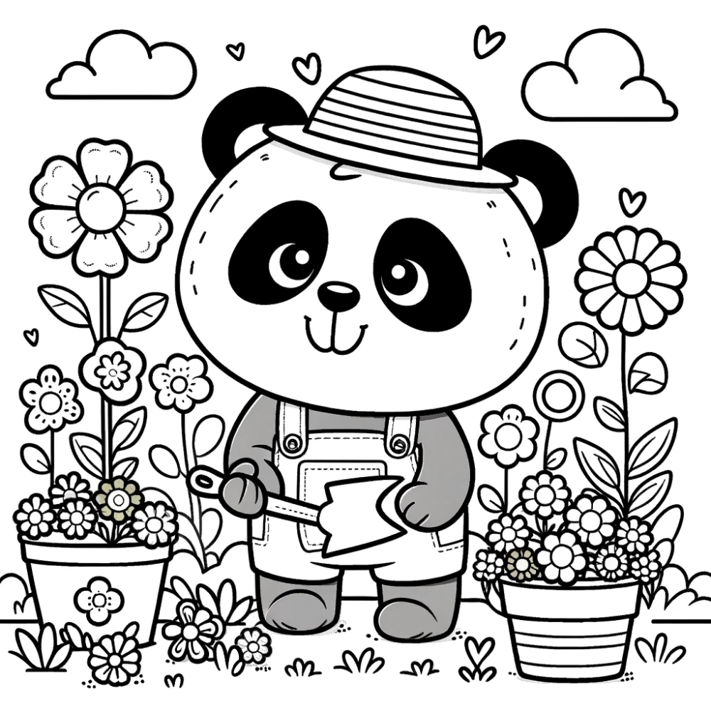 Free panda Color Book - 40 Coloring Pages - Explore and Color: A World ...