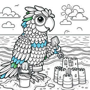 Free Parrot Color Book - 40 Coloring Pages - Discover the Fun of Parrot ...