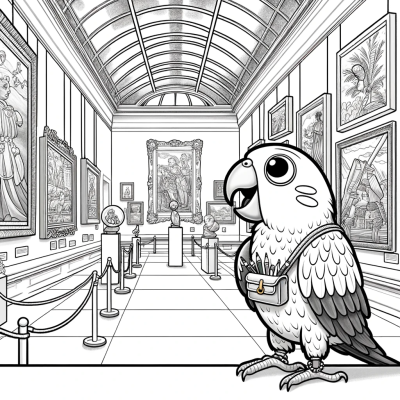 Free Parrot Color Book - 40 Coloring Pages - Discover the Fun of Parrot ...