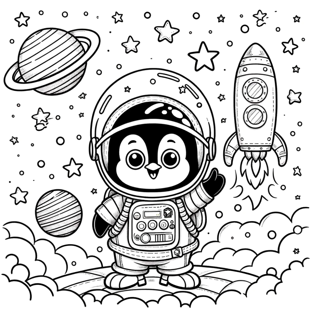 Free penguin Color Book - 40 Coloring Pages - Delightful Penguins ...