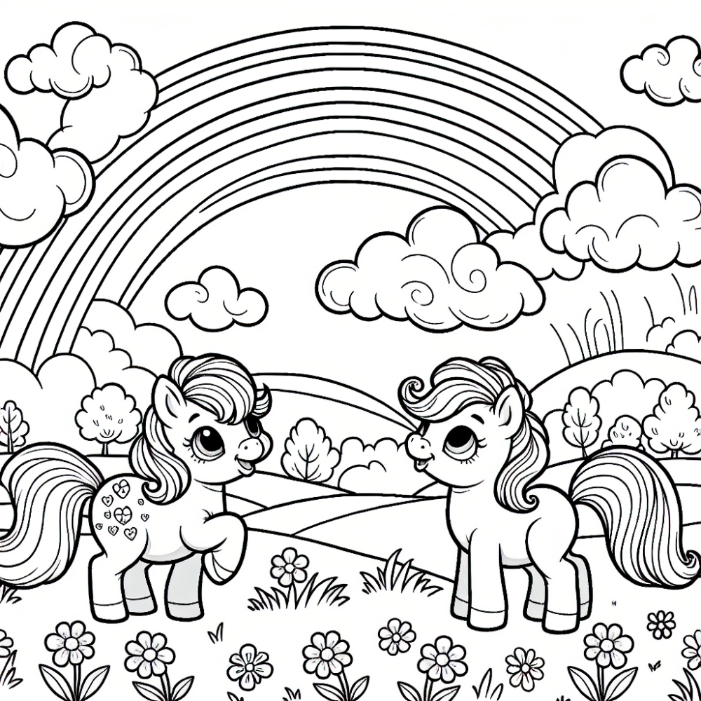 Free pony Color Book - 15 Coloring Pages - Explore Our Magical Ponies ...
