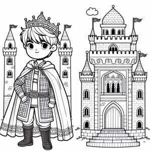 Free prince coloring page Color Book - 15 Coloring Pages - Prince ...