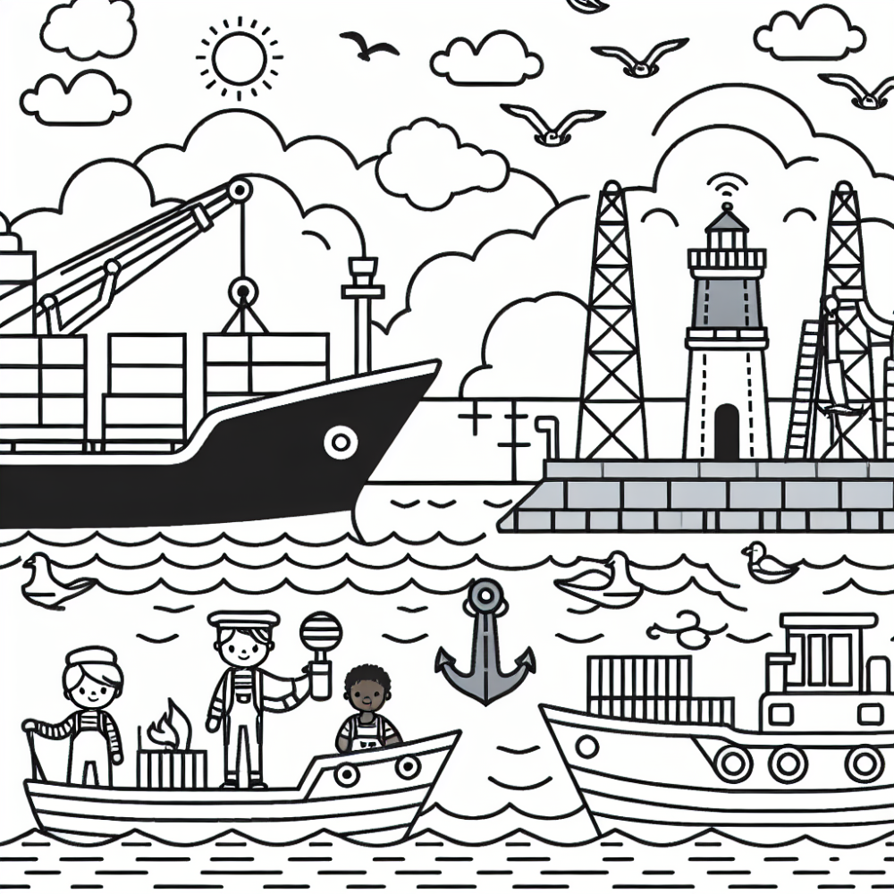 Free seaport Color Book - 15 Coloring Pages - Explore Our Rich ...
