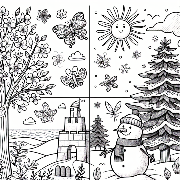 Coloring Page: Fun and Educational Color Page for Kids