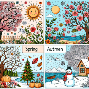 Free season Color Book - 14 Coloring Pages - Explore the Magic of ...