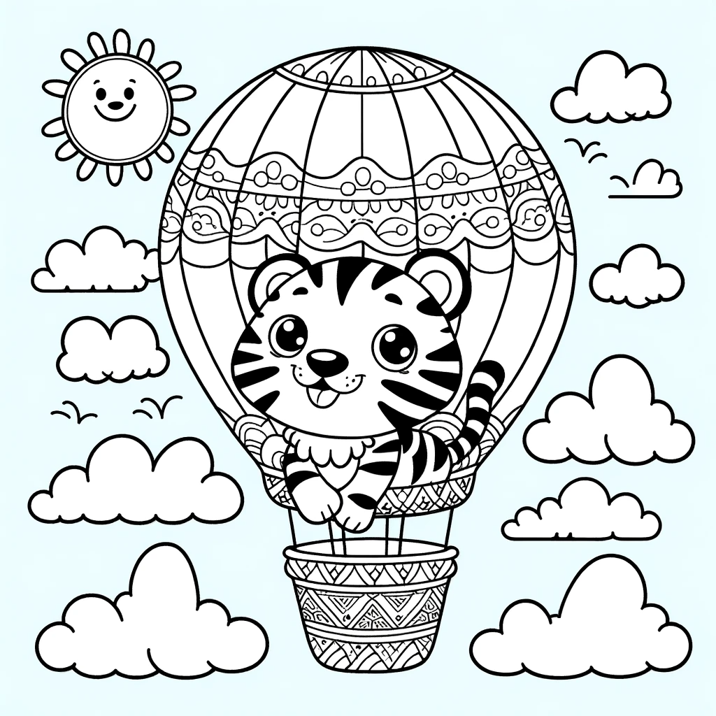 Free Tiger Color Book - 17 Coloring Pages - Discover the World of ...