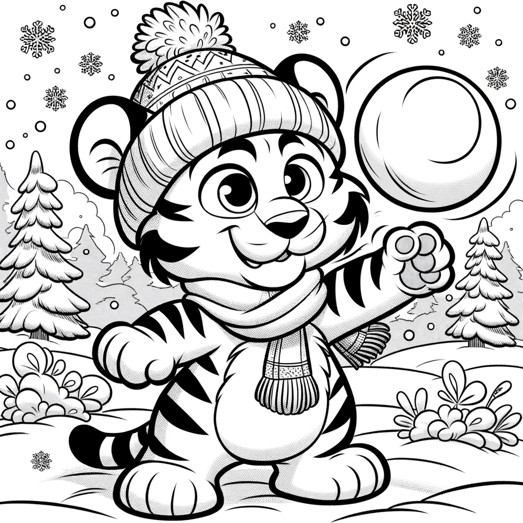 Free Tiger Color Book - 17 Coloring Pages - Discover the World of ...