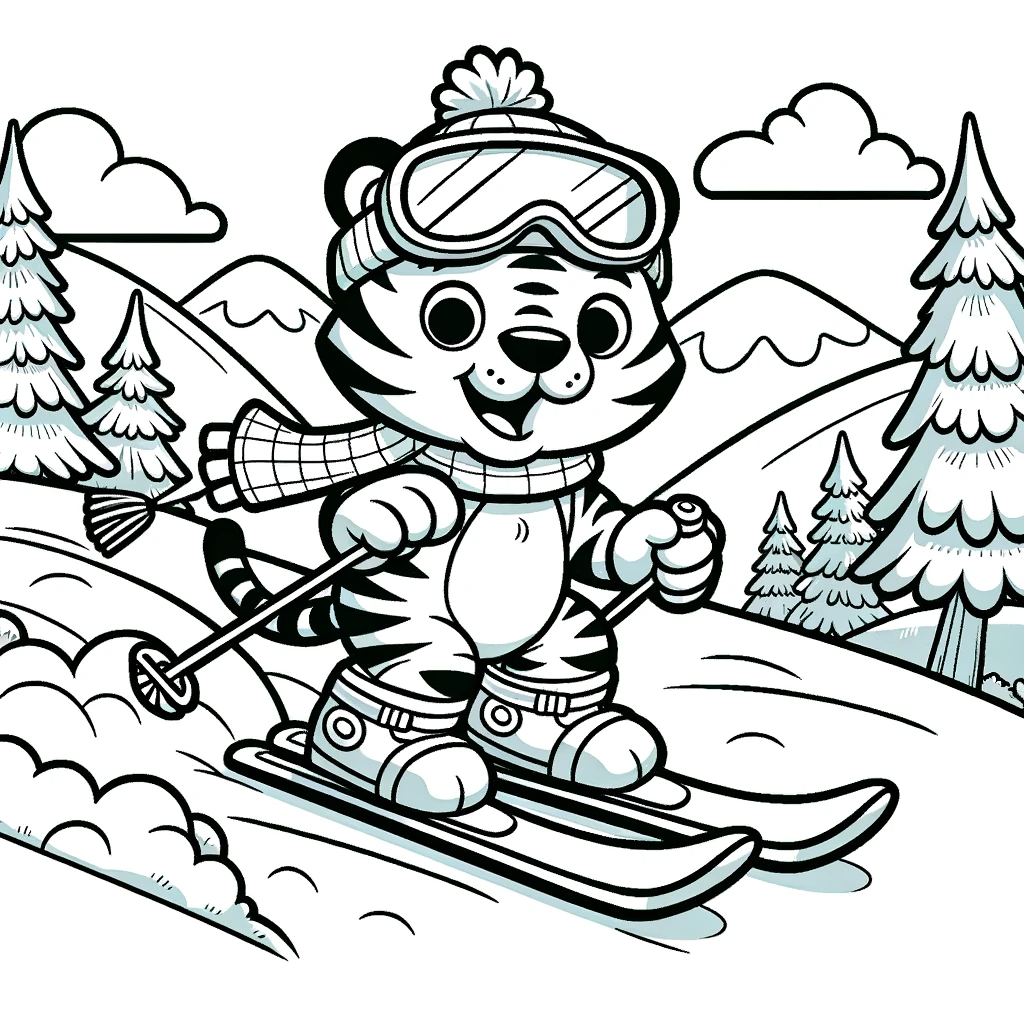 Free Tiger Color Book - 17 Coloring Pages - Discover the World of ...