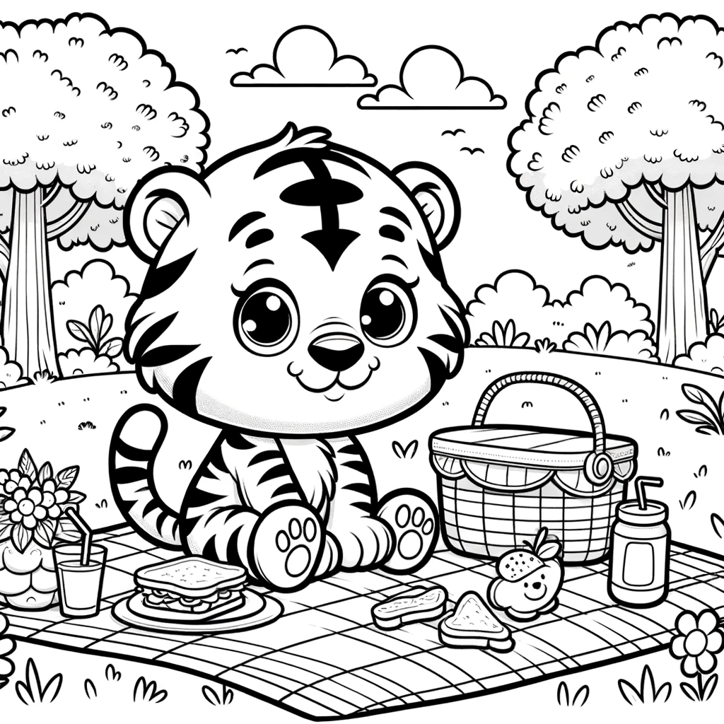 Free Tiger Color Book - 17 Coloring Pages - Discover the World of ...