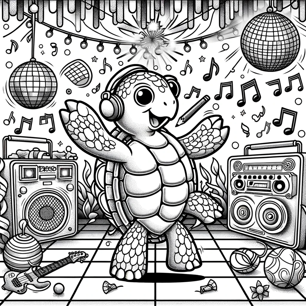 Free Coloring Pages Singing Music